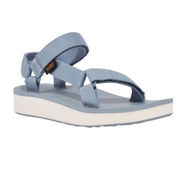 Teva | Shoes | Teva Midform Universal Blue Quartz Sandals Active Hiking ...